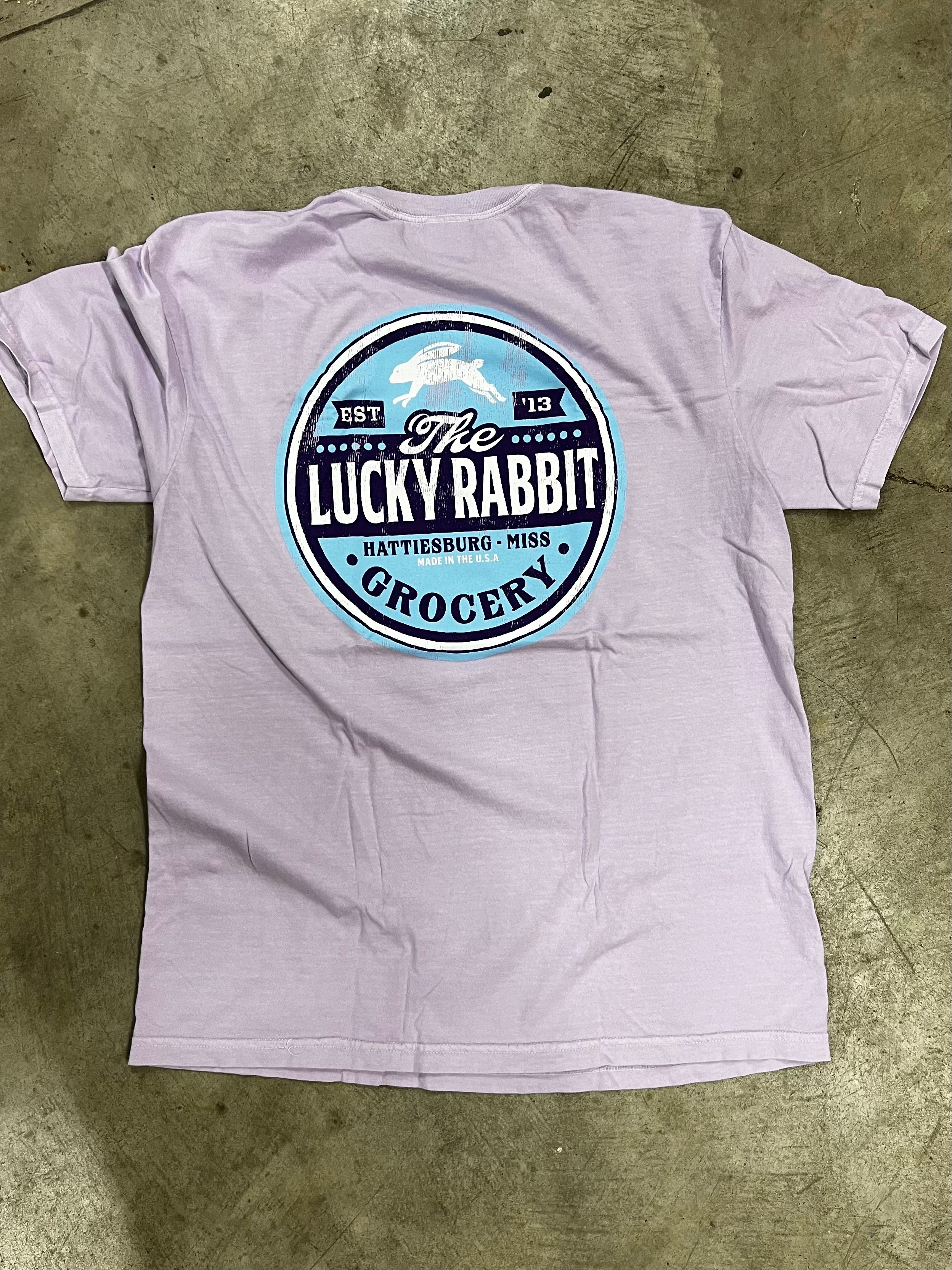 Lucky Rabbit Grocery - Comfort Color Short Sleeve – The Burg ...