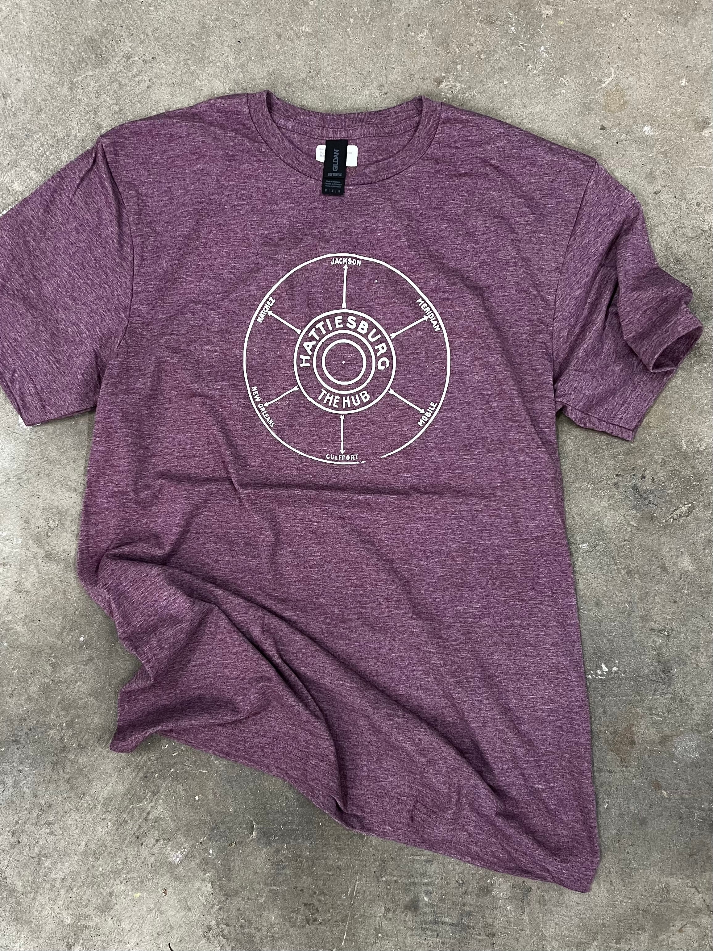 Classic Hub Sign - Ringspun Short Sleeve – The Burg - Hattiesburg ...