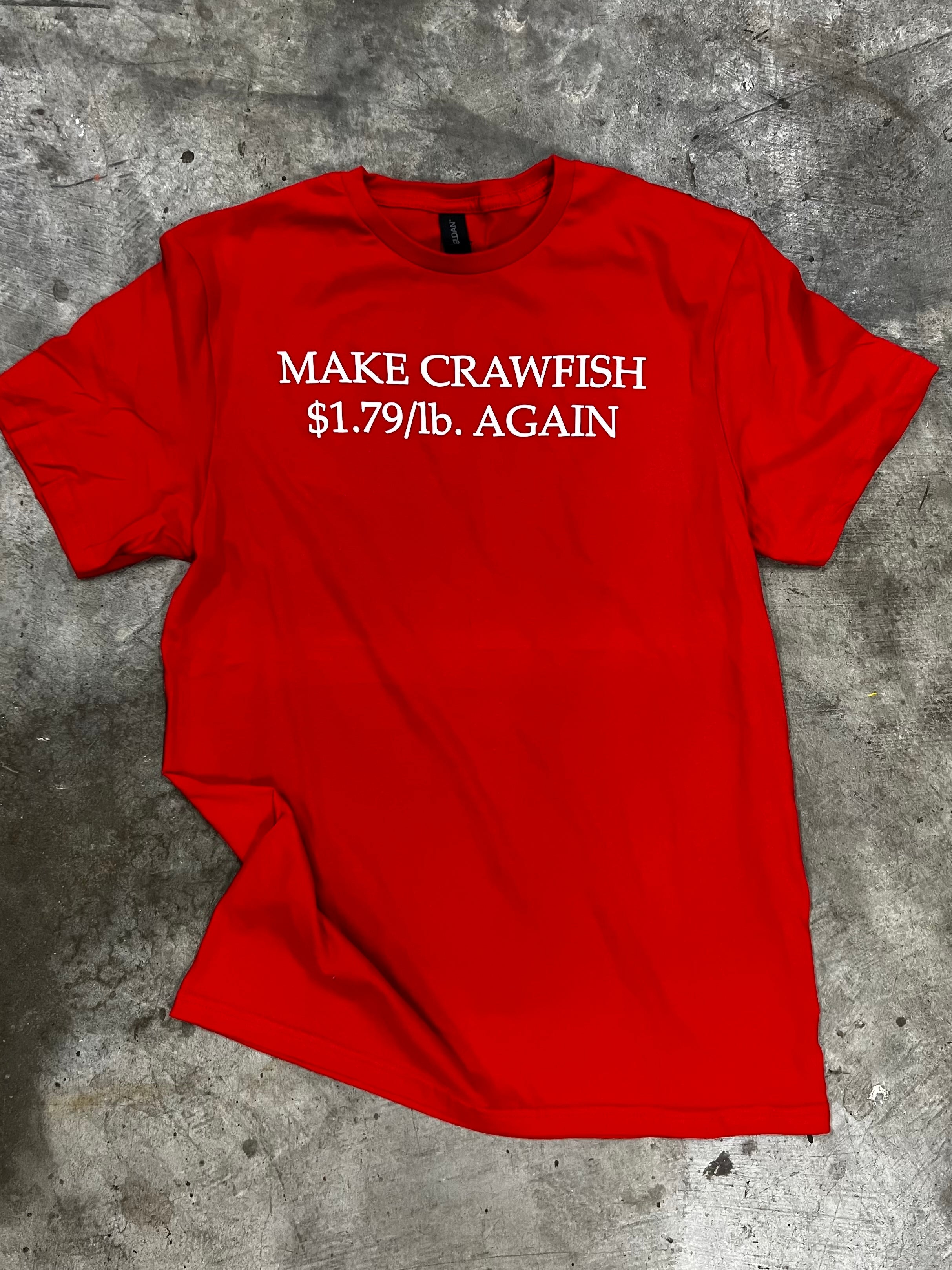 $1.79 Crawfish - Ring Spun Short Sleeve – The Burg - Hattiesburg ...