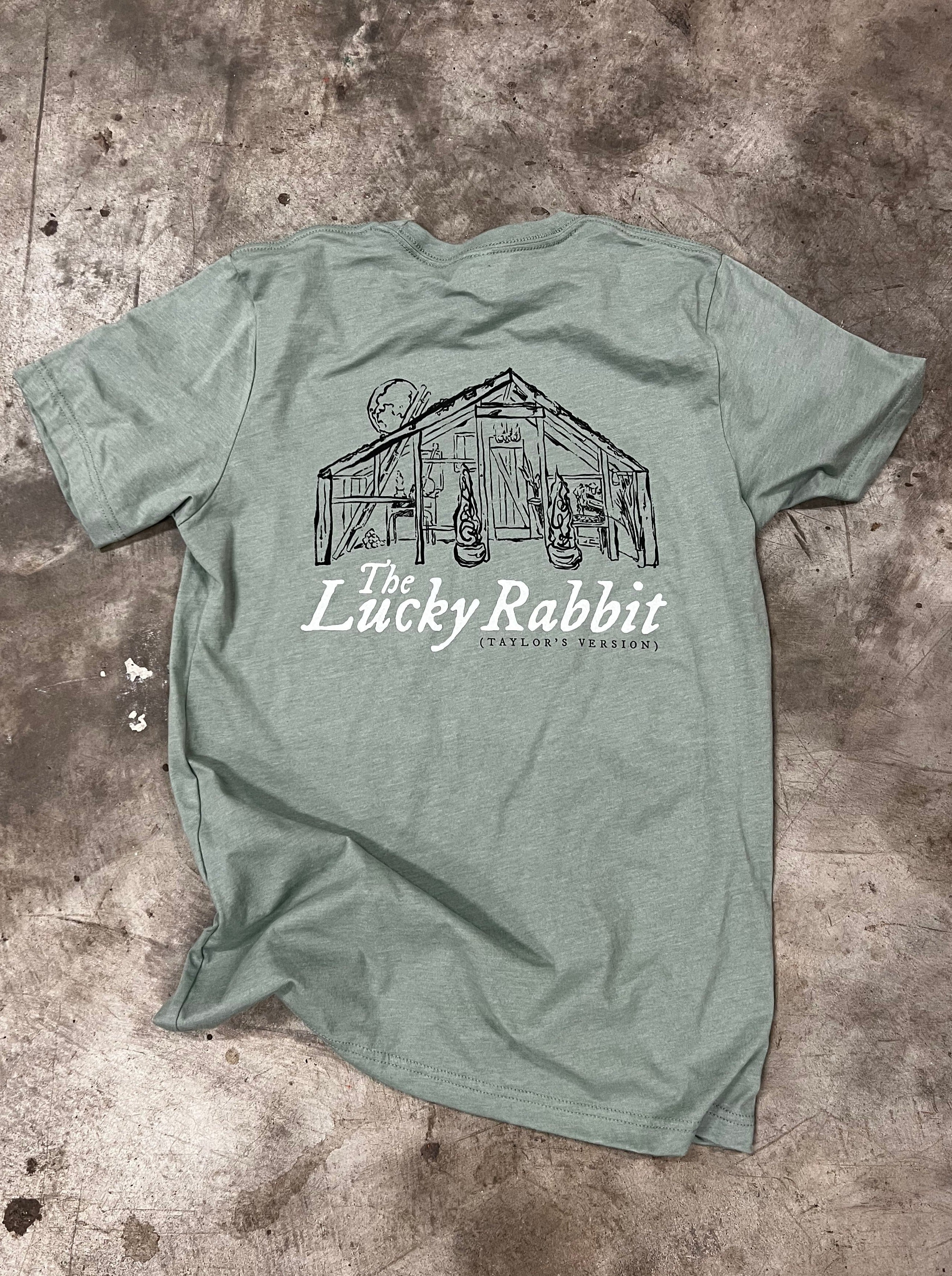 The Lucky Rabbit (Taylor's Version) - Ringspun Short Sleeve – The Burg ...