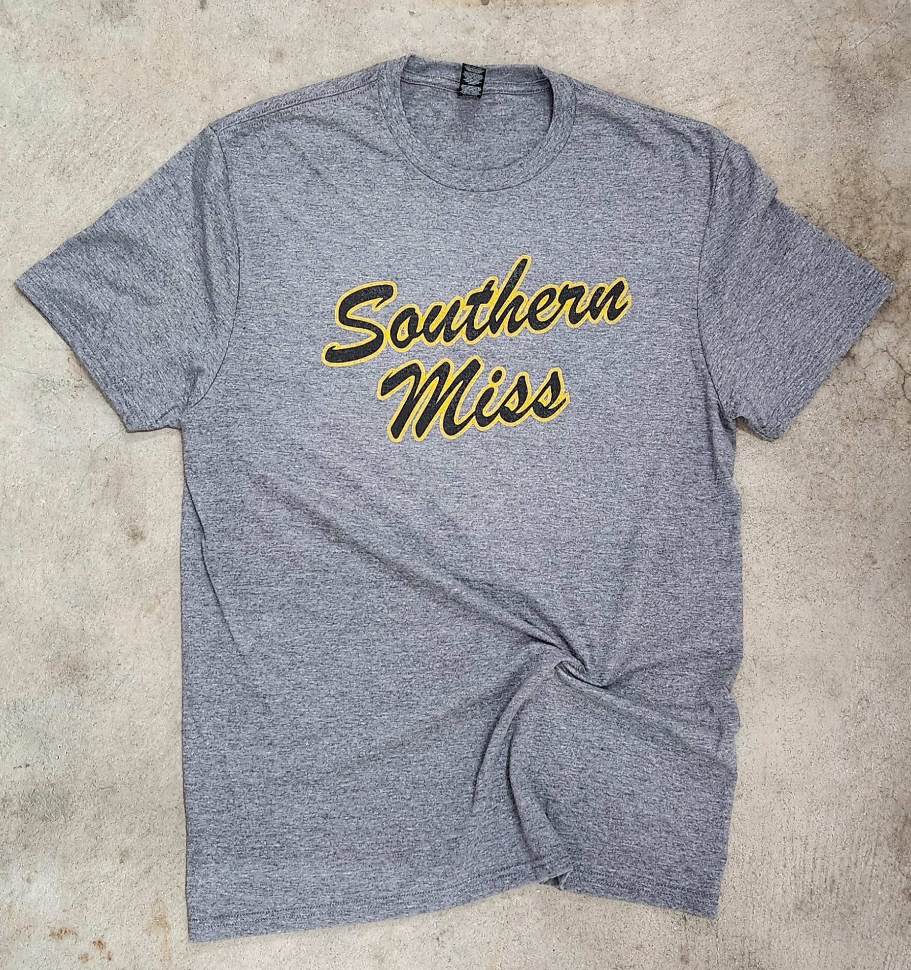 Southern Miss Script - Ring Spun Short Sleeve – The Burg - Hattiesburg ...